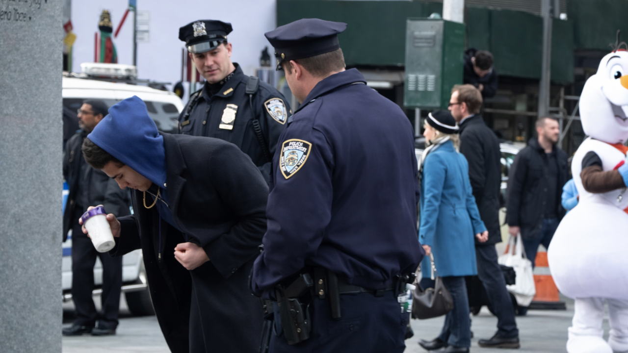 How Police React to a Protein Shake Prank?