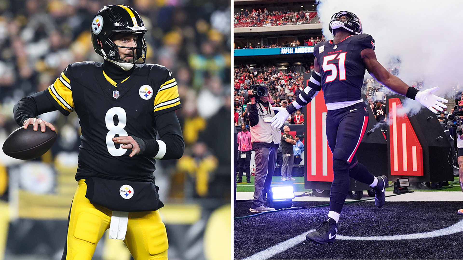 Houston Texans to face Pittsburgh Steelers in final wildcard game