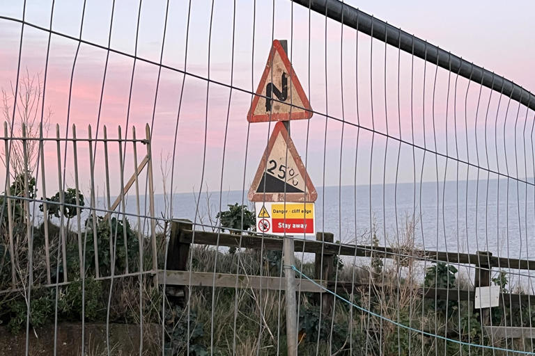 ‘Imminent collapse’ or ‘hoo-ha about nothing’: cliff top road near ...