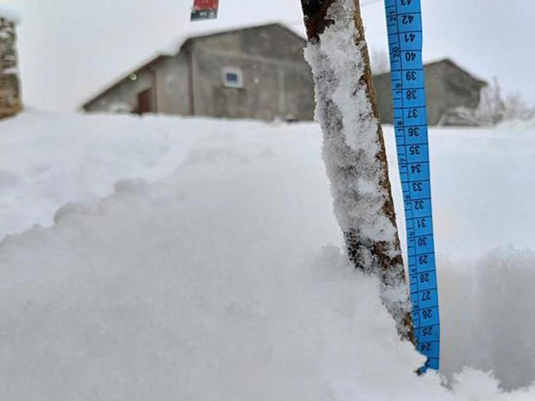 Beyaz esarette son durum! Kar kalınlığı 35 santimetreye ulaştı