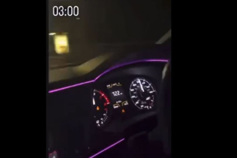 Watch: Full video of driver hitting 122mph as police probe clip in ...