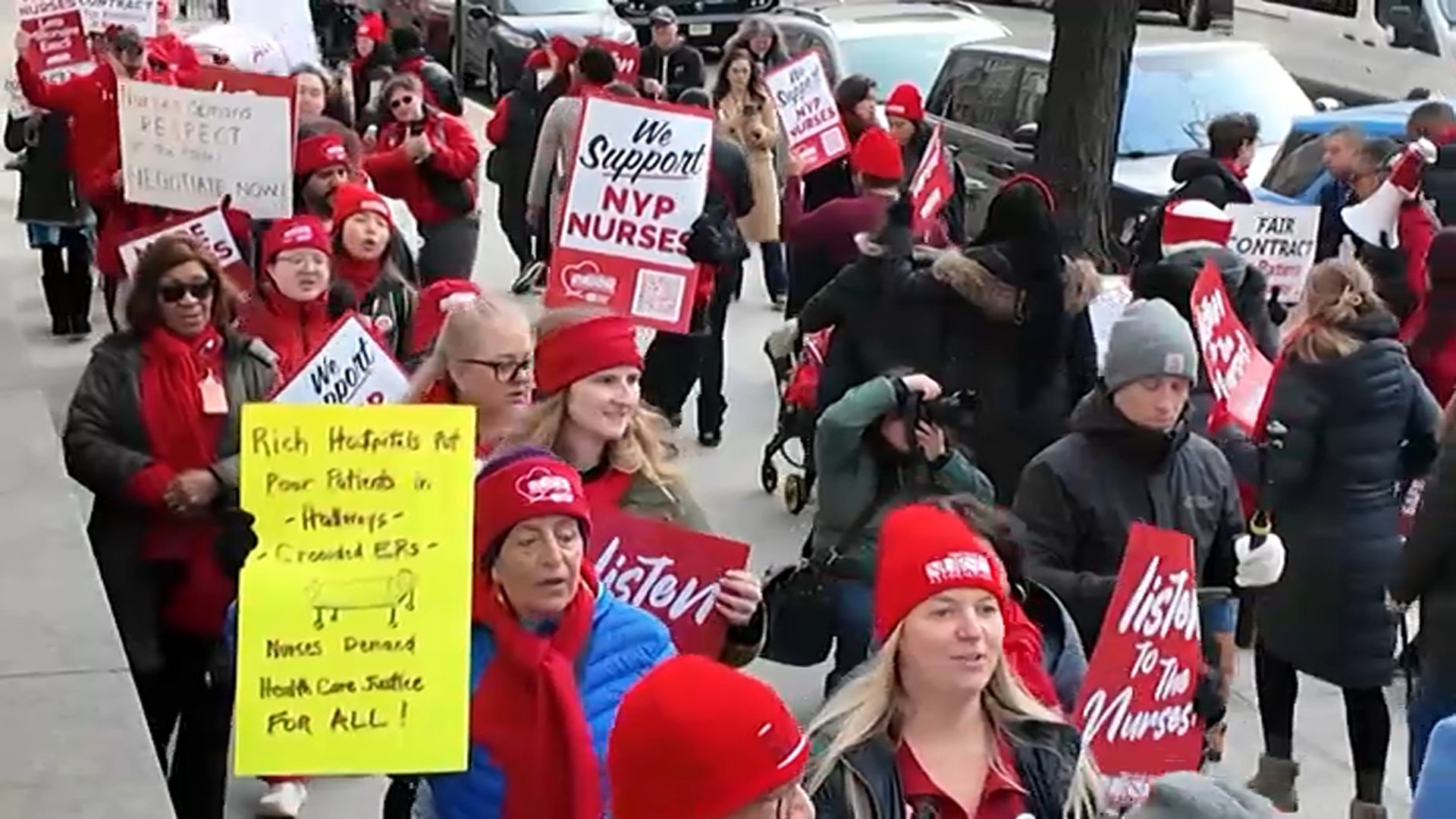 Largest nurses strike in NYC history begins at 3 major hospitals: What ...
