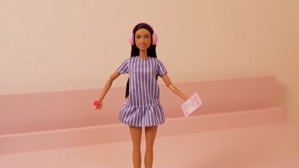 Mattel unveils autistic Barbie