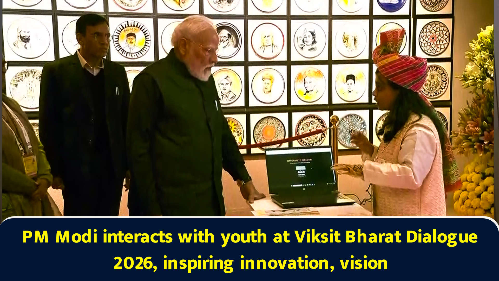 PM Modi interacts with youth at Viksit Bharat Dialogue 2026, inspiring ...