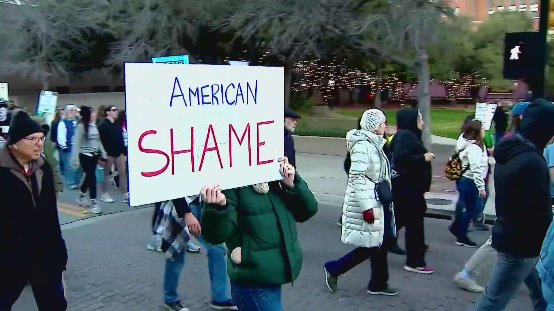 ICE protests take place across the US