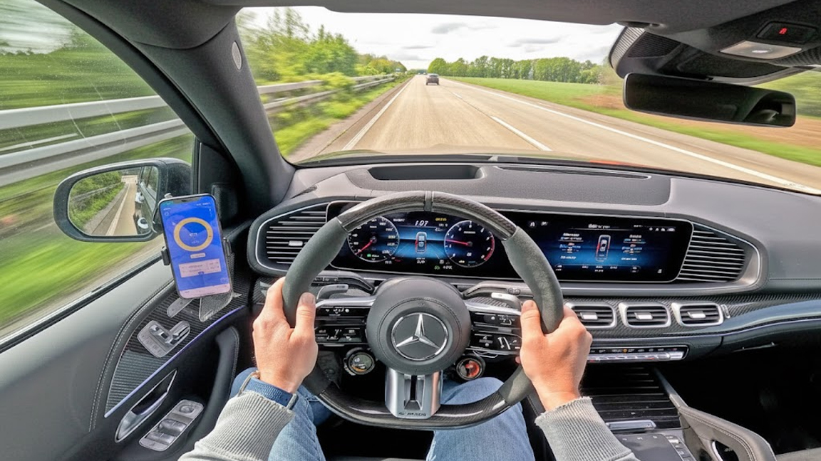 Brutal acceleration from Mercedes AMG GLE 63 S