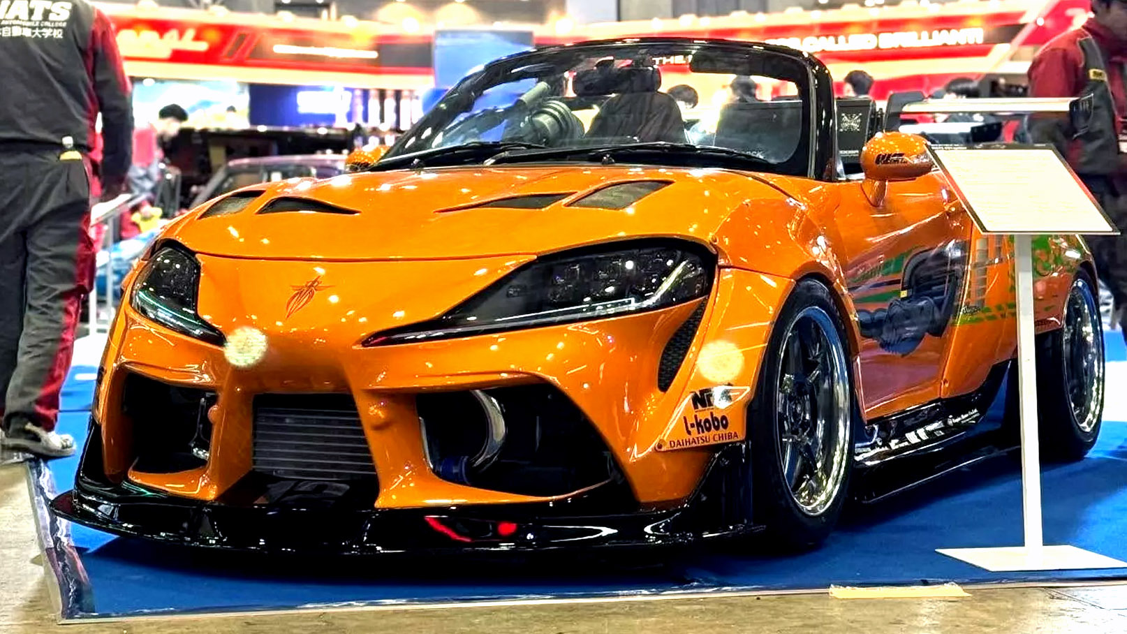 Only one exists, and it might be the smallest GR Supra ever built