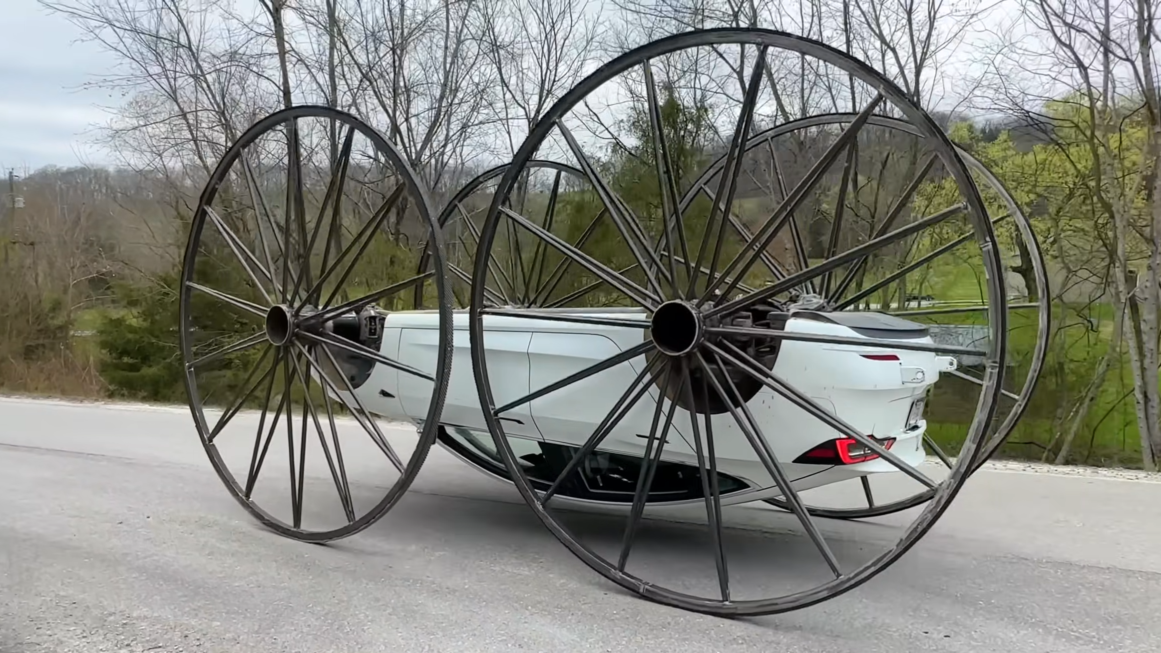 Can a Tesla drive upside down? - We tried it