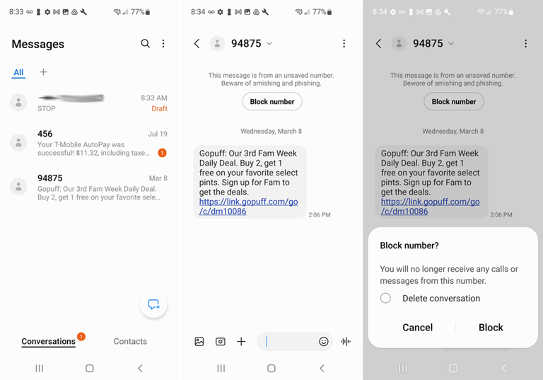 Your phone has a hidden defense against scam texts—and it’s probably ...