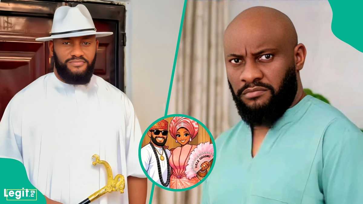 Yul Edochie responds to a viral AI-generated cartoon image of himself ...