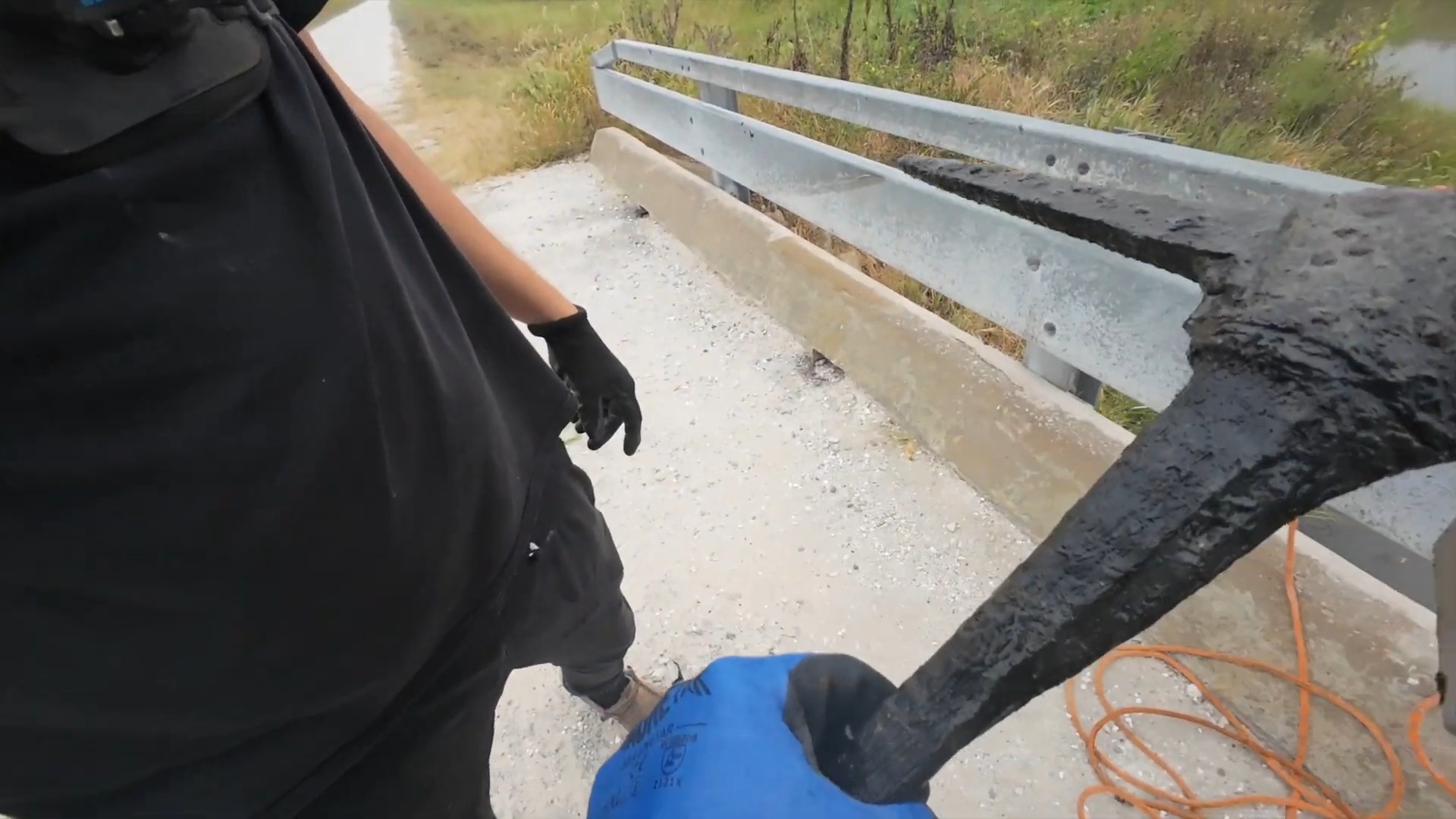 “It had been down there a long time” - The tool on the line