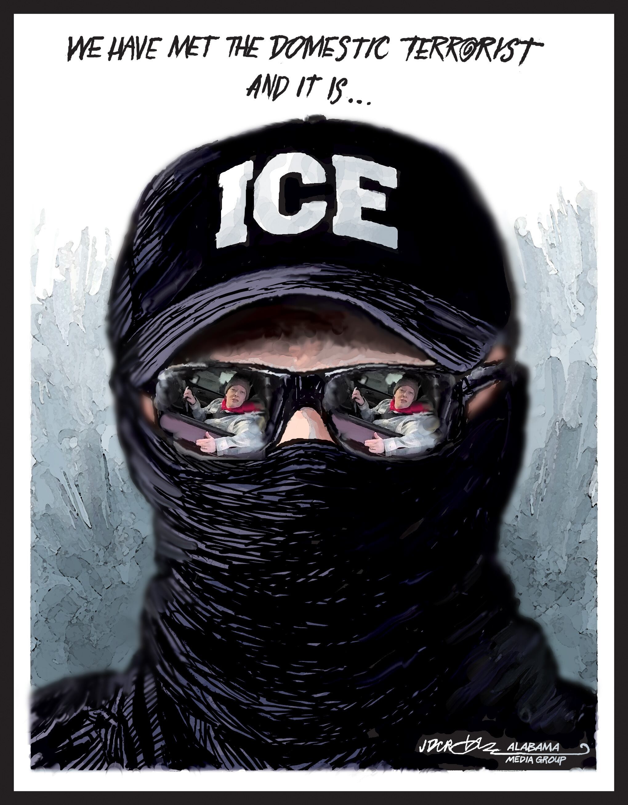 America has met domestic terrorism and it is cold as ICE