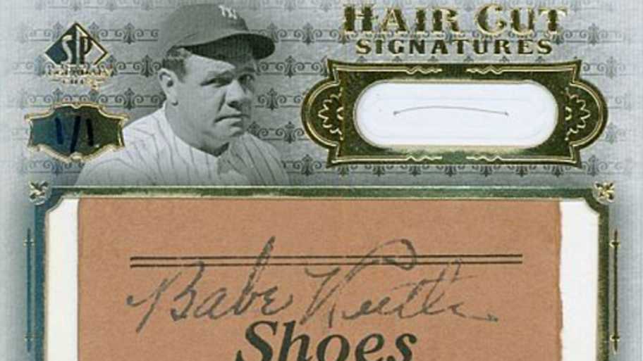 Upper Deck hair cut signatures: 1990s hobby insert card history