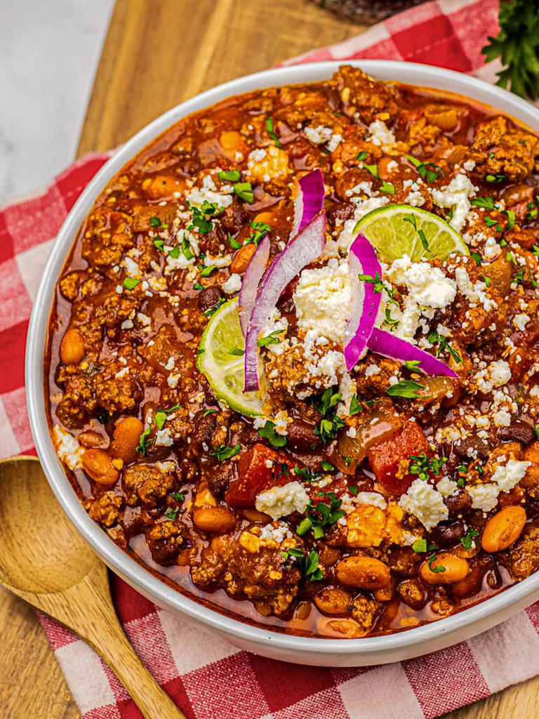 Birria chili is an easy weeknight chili with restaurant-style flavor