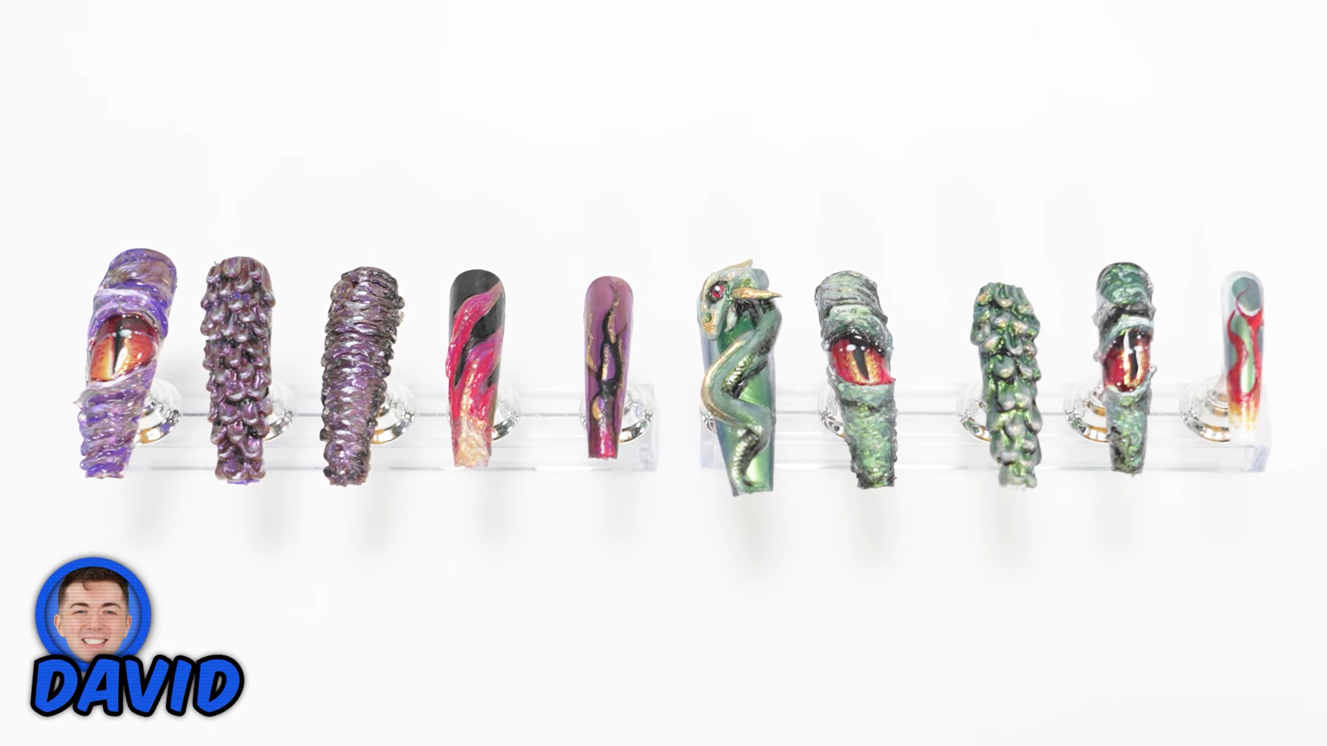 Competing for $10,000 with nail art