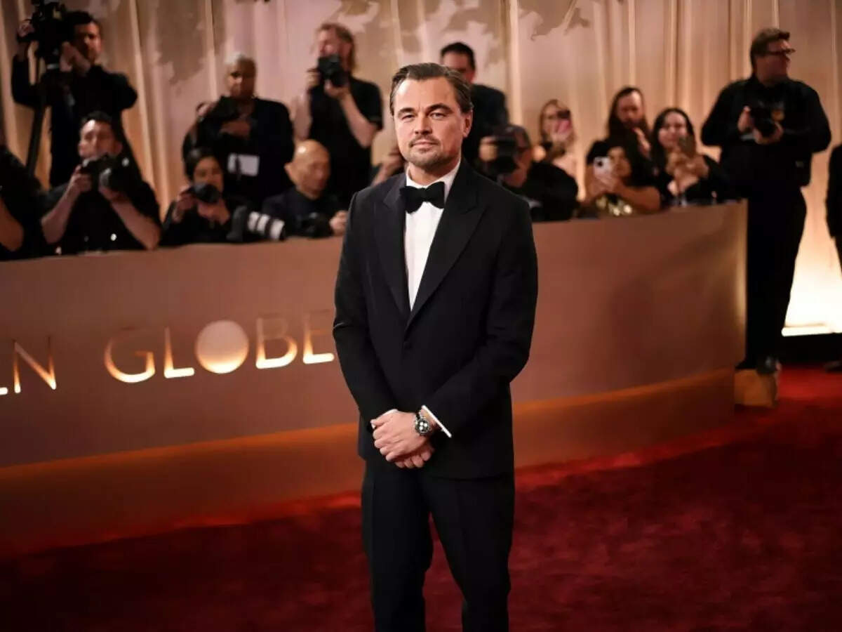 Leonardo DiCaprio stopped by security at Golden Globes after breaking a ...