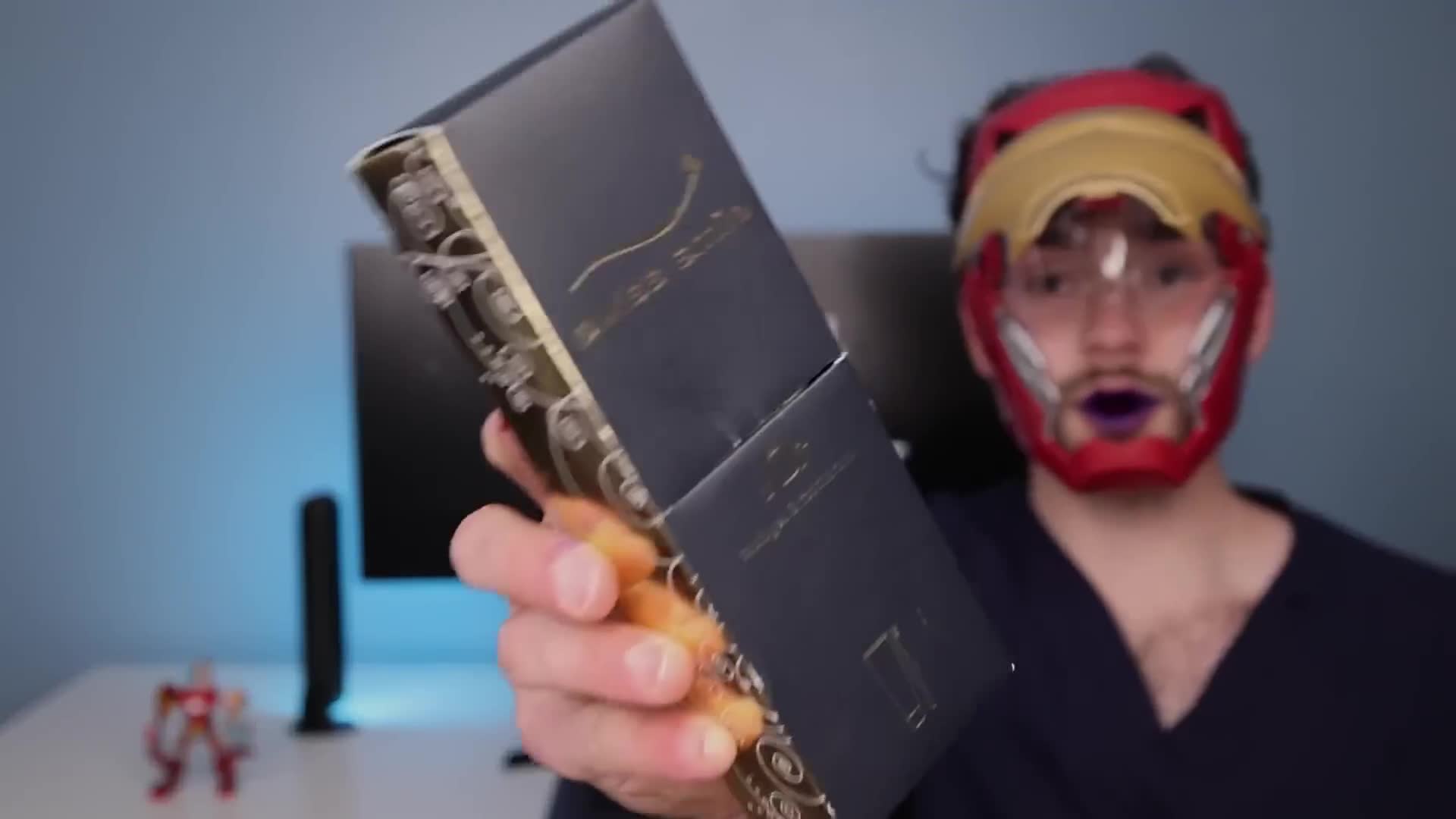 Marvel vs. DC toothbrush battle!