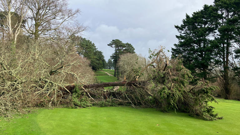Golf club 'closed for foreseeable' after storm