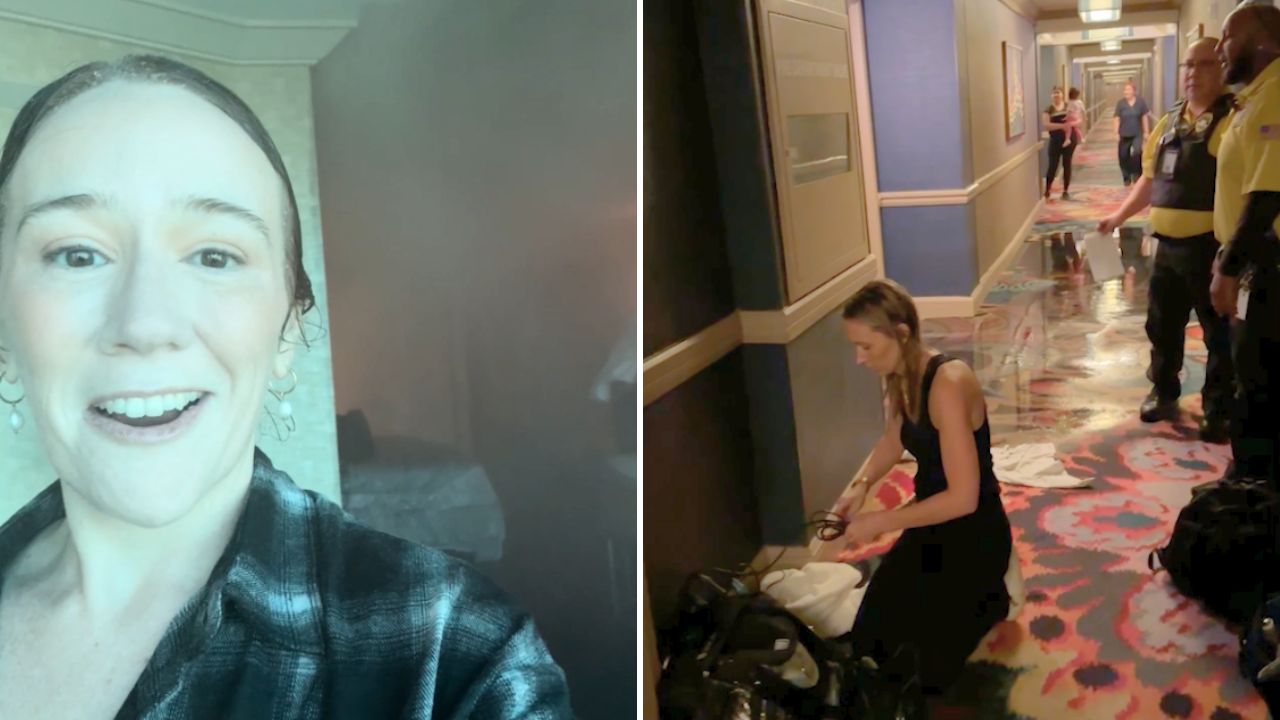 Bride accidentally floods wedding 40 minutes before ceremony