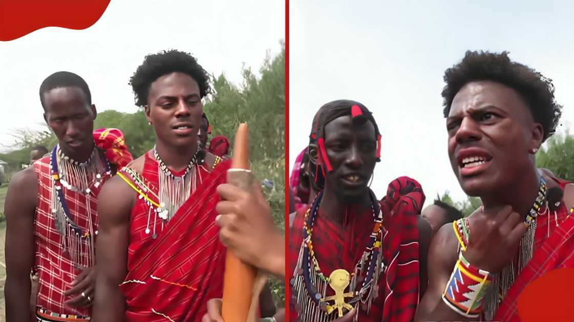 IShowSpeed gets Maasai name after drinking traditional cow blood mixed ...