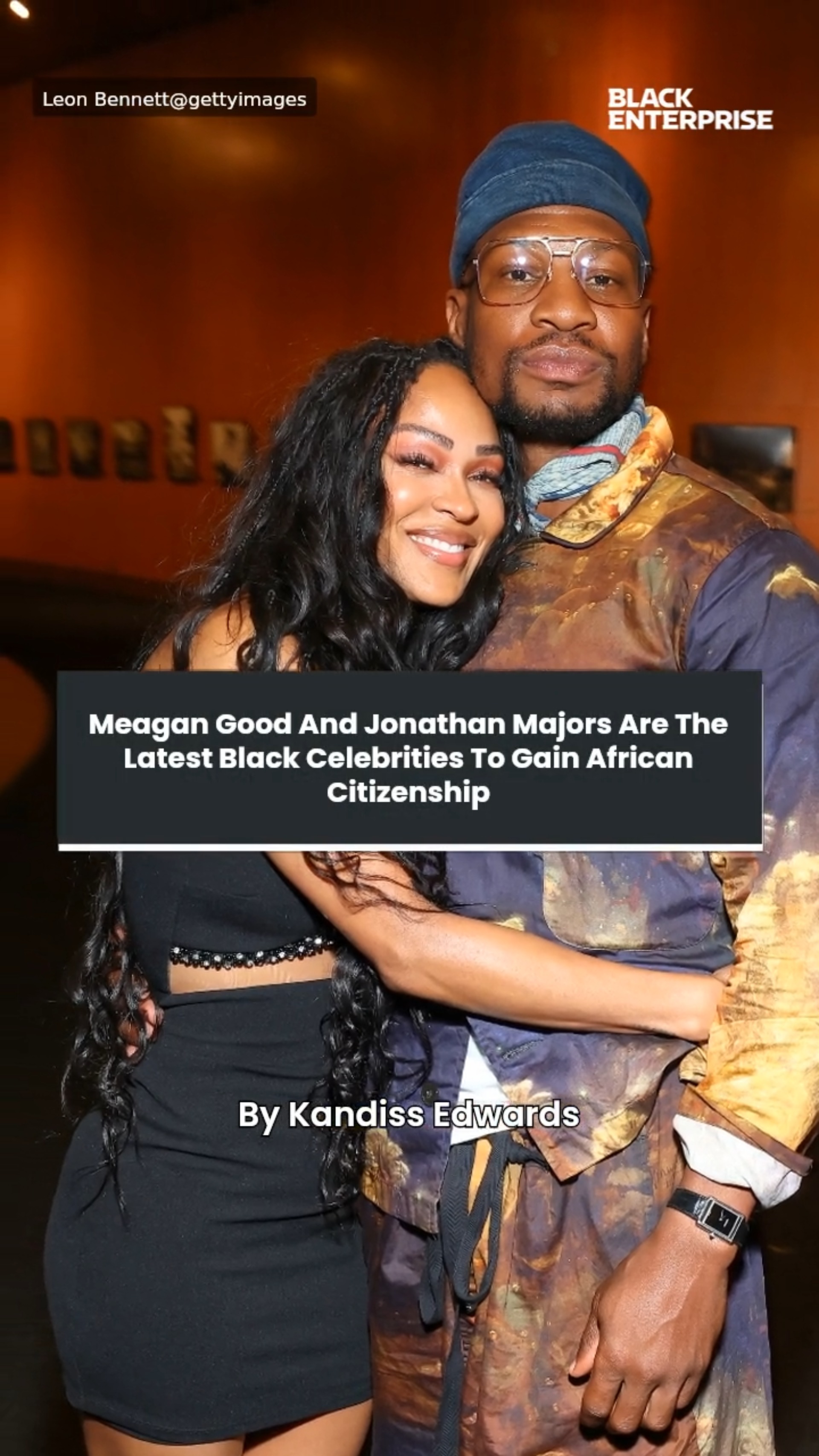 Meagan Good and Jonathan Majors are the latest Black celebrities to ...