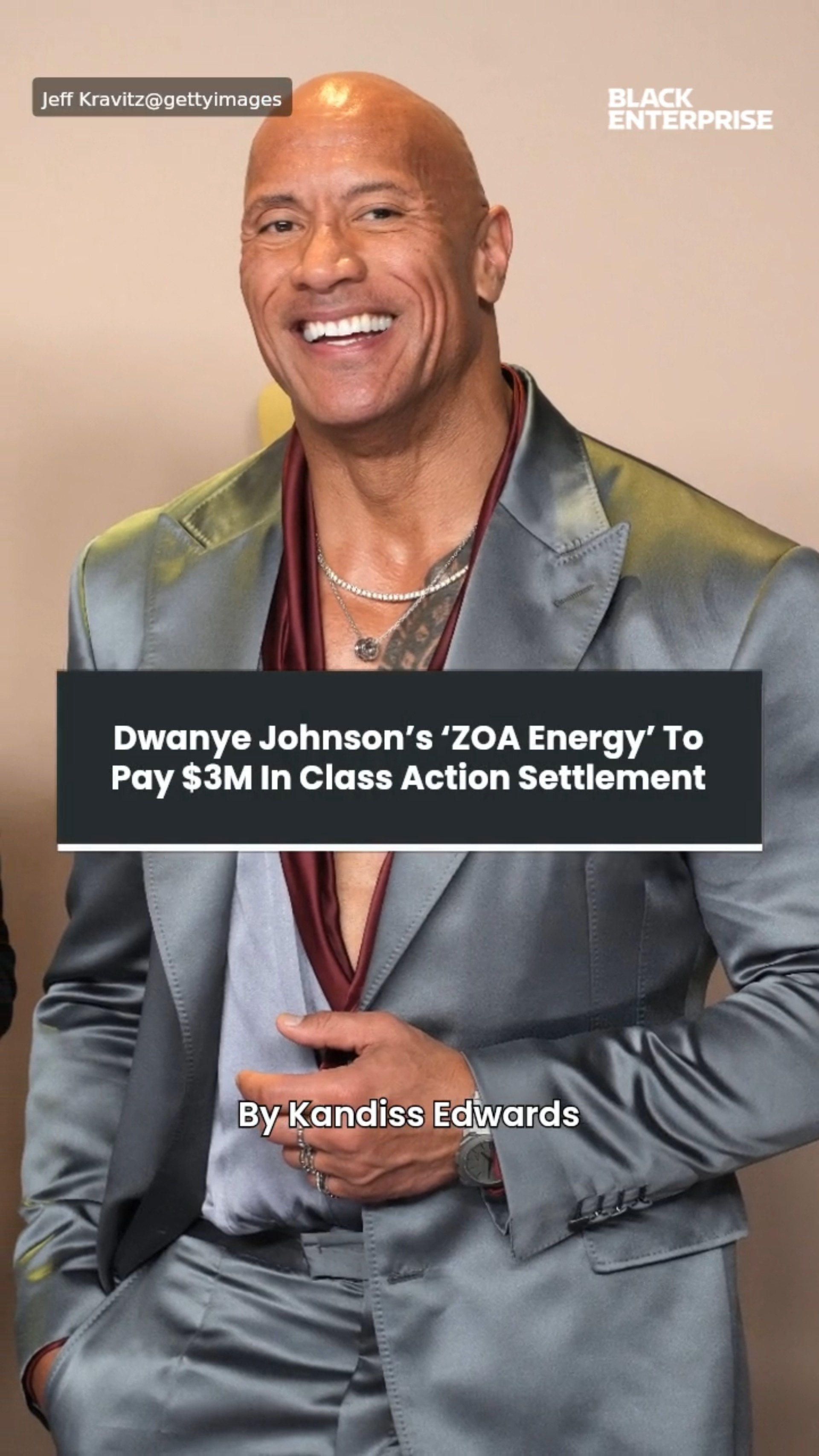 Dwanye Johnson's ‘ZOA Energy' To Pay $3M In Class Action Settlement