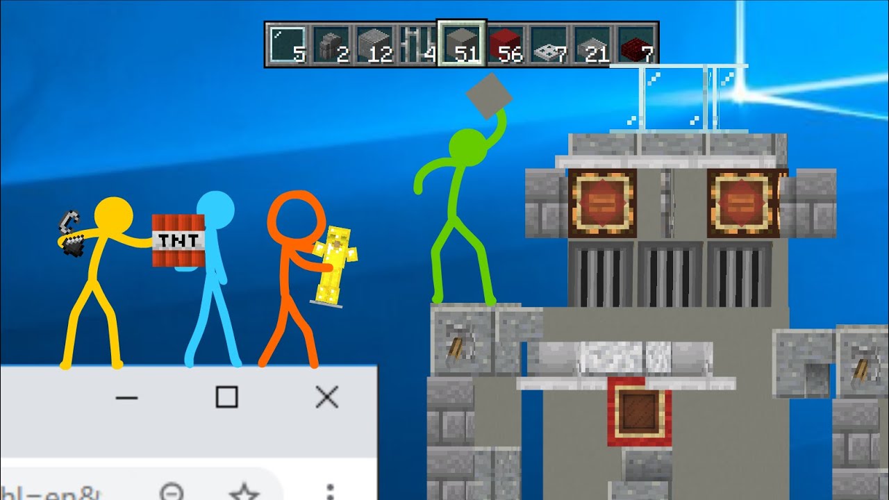 Command blocks: Build battle override