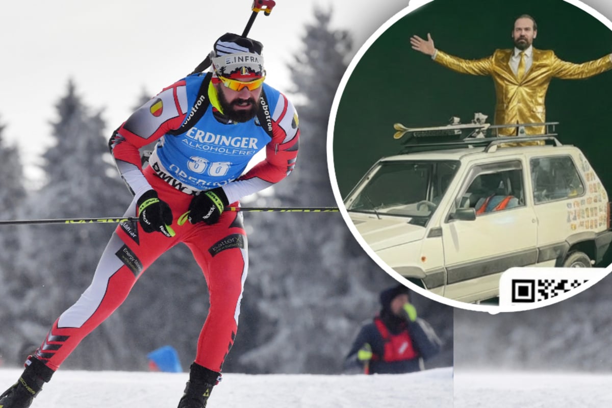 Im Fiat Panda zu Olympia: Das steckt hinter der Aktion von Biathlet ...