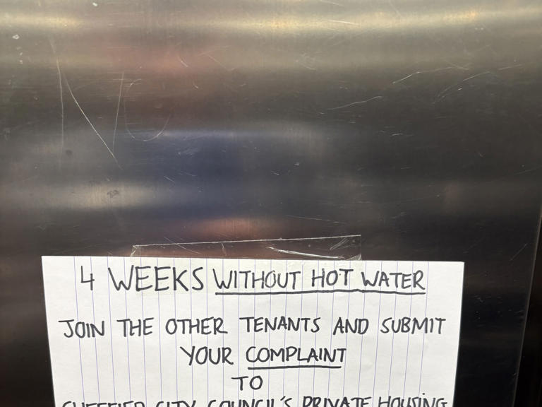 Sheffield flats: Lightbox residents in uproar after weeks without ...