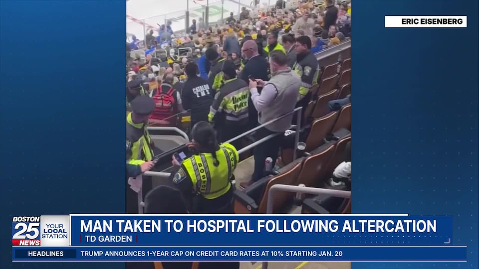Man arrested in fight inside TD Garden during Bruins game to face a judge