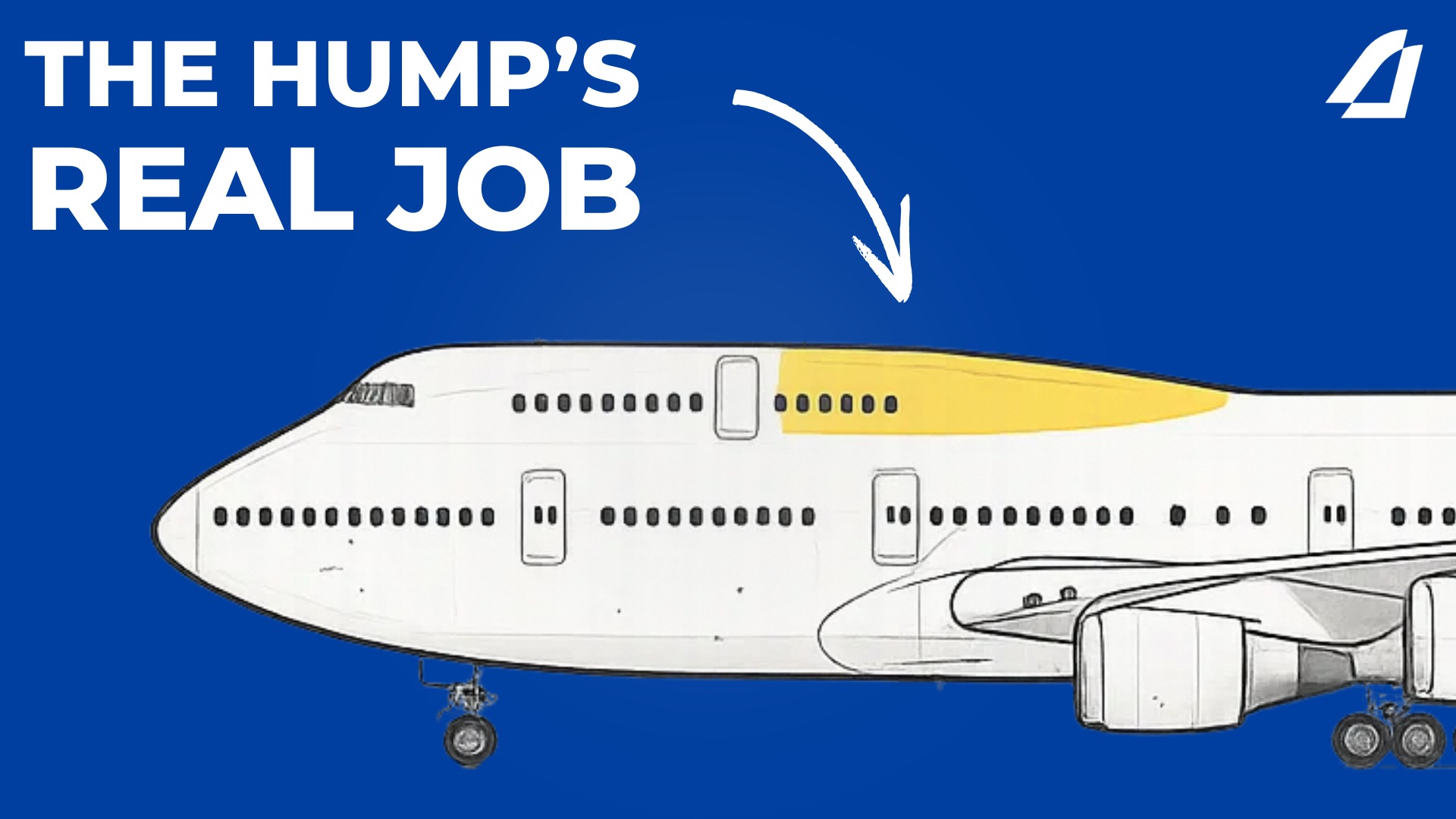 What the Boeing 747 hump was really for