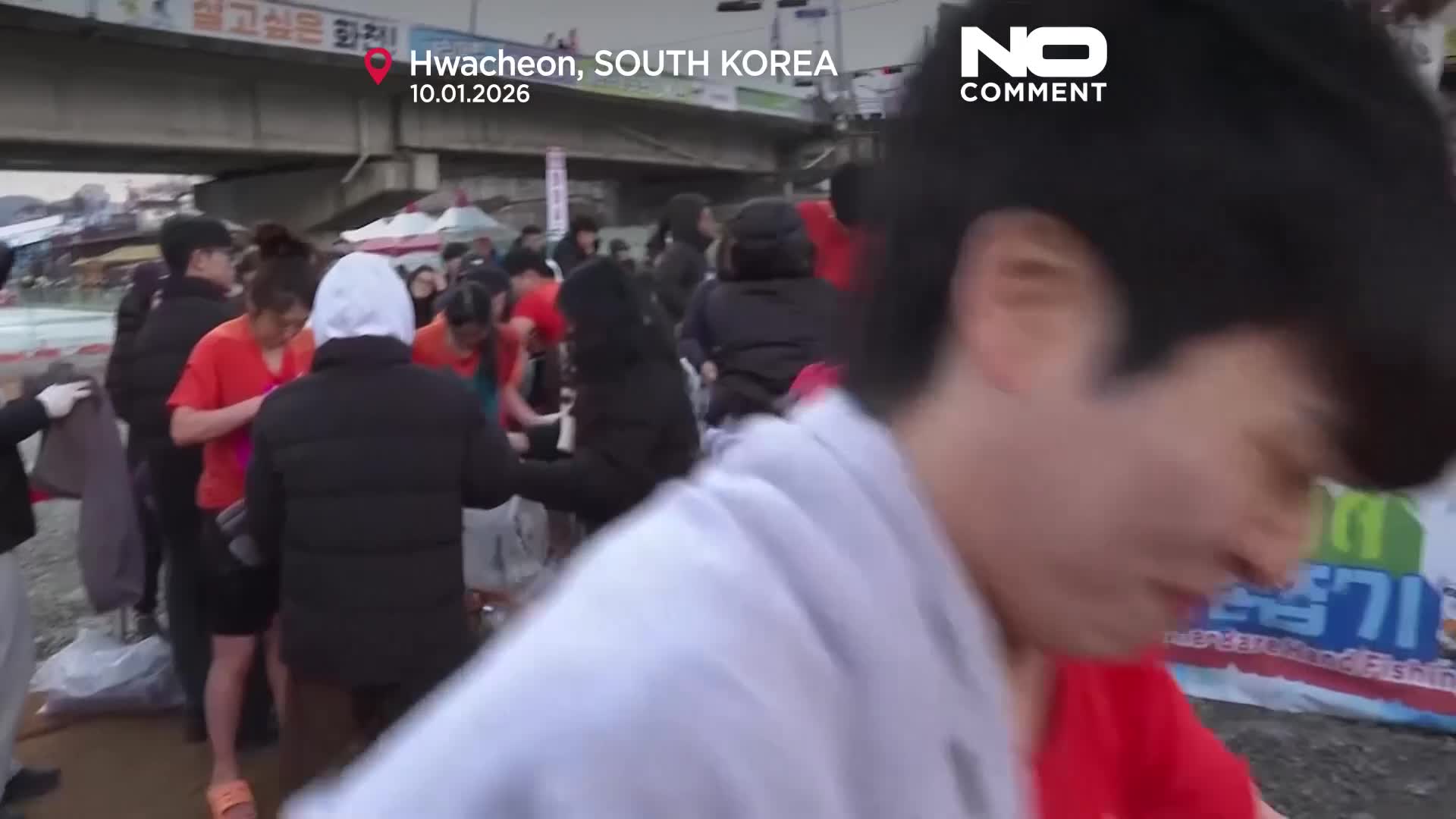 Coreia do Sul: Festival Sancheoneo atrai milhares para pesca de truta ...