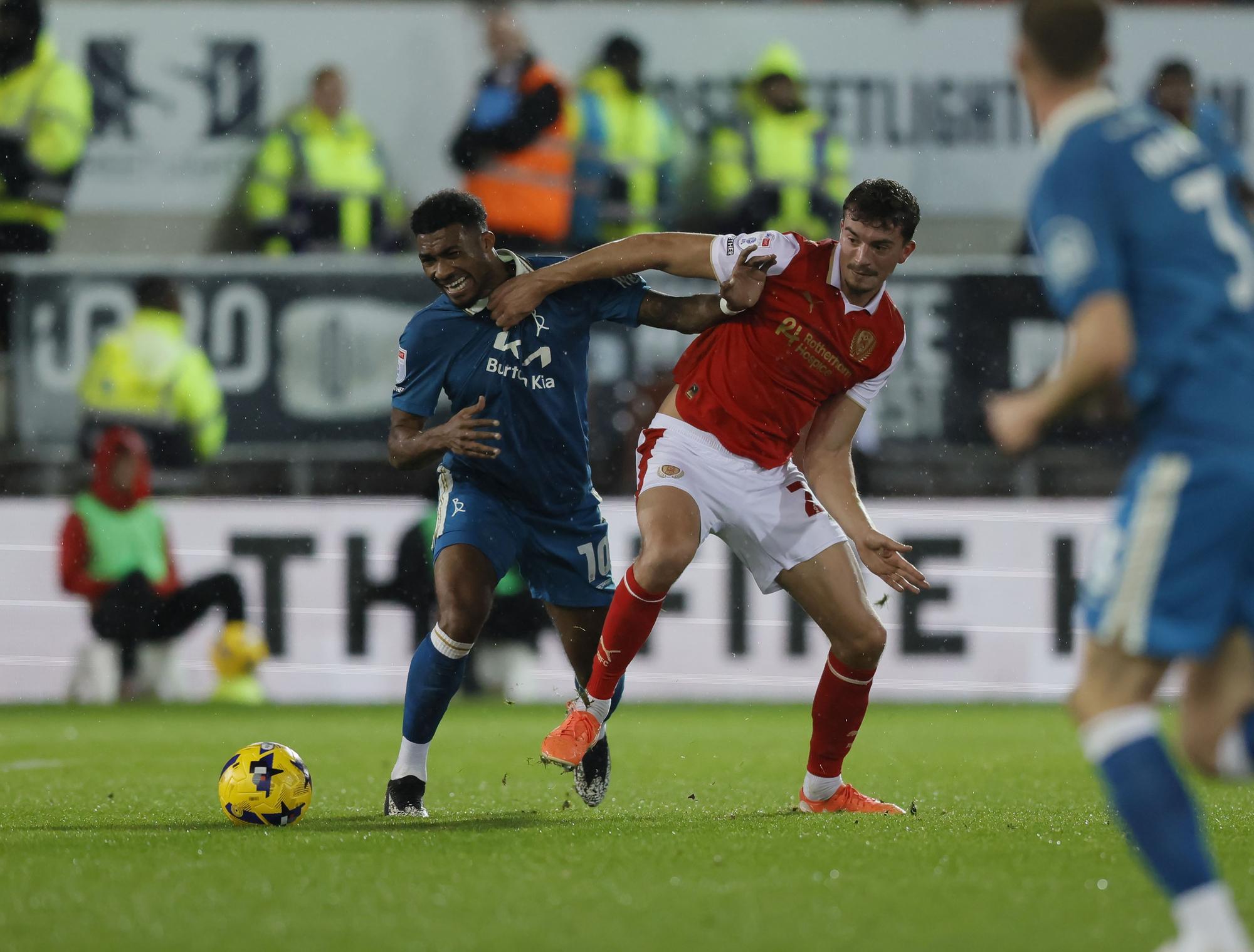 The Rotherham United player with the Scottish name, the English ...