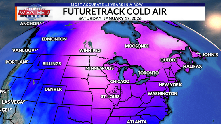 Weather now: Warm start to this week, but winter air looks to take ...