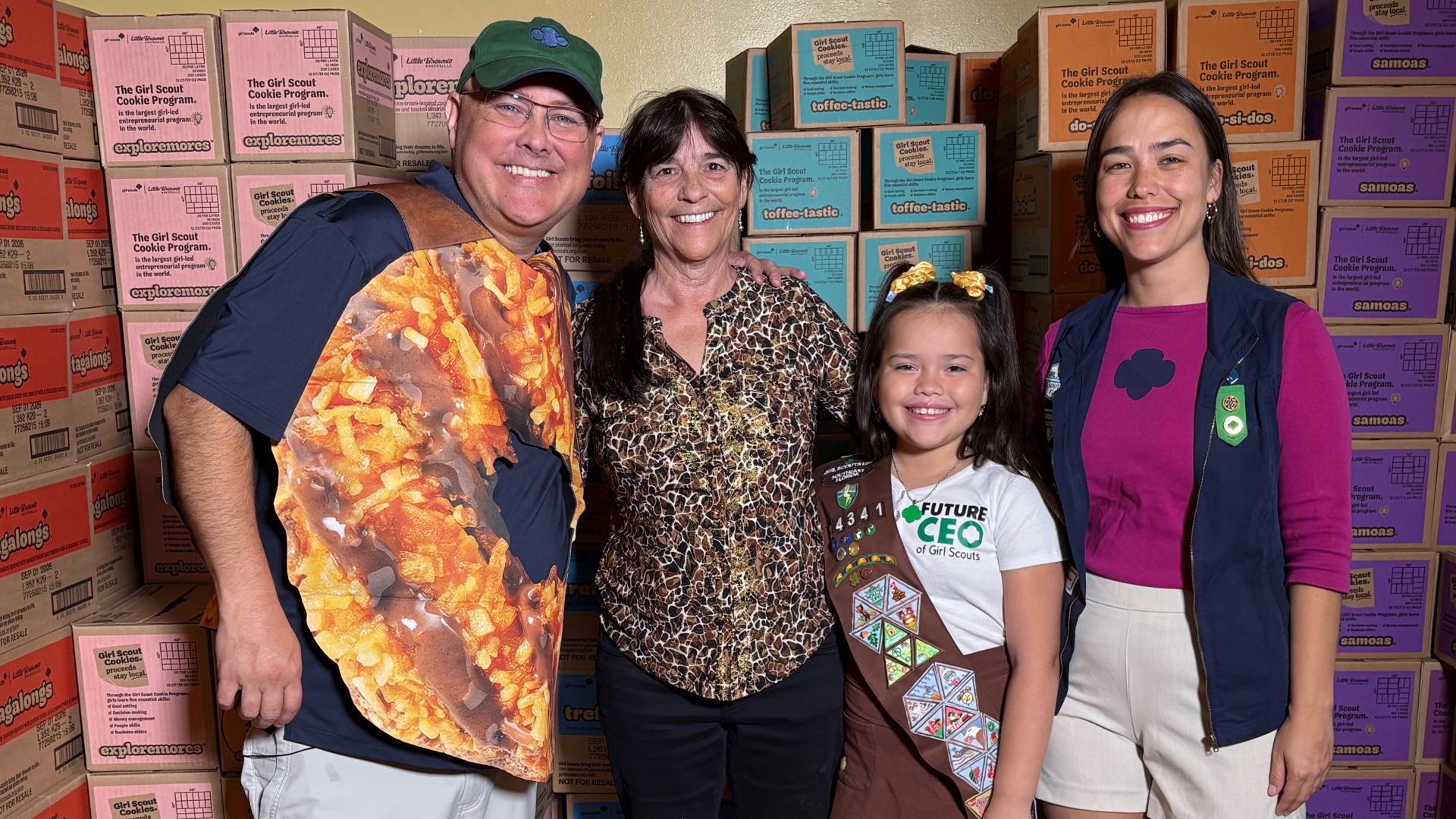 10,000 boxes of cookies. One Girl Scout. One big goal.