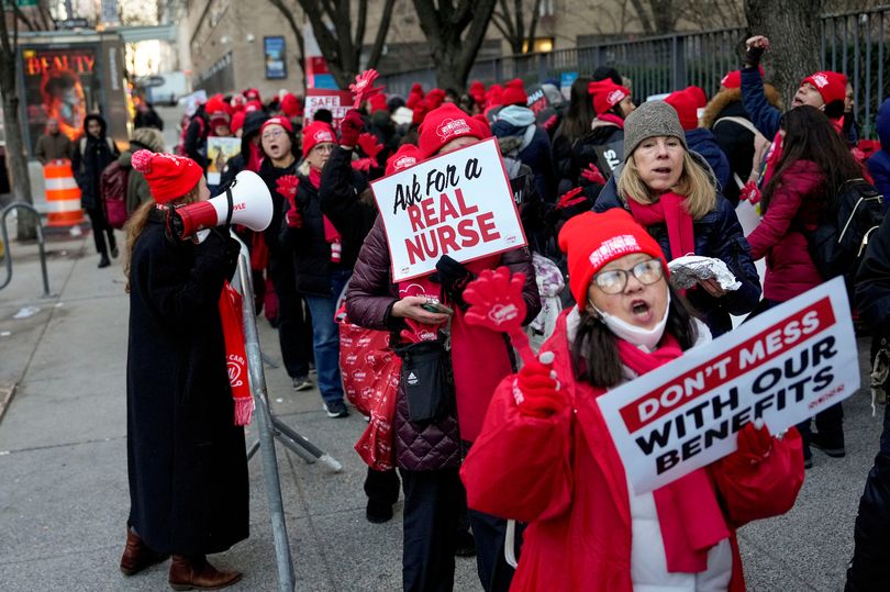 New York nurses strike as 15,000 from Mount Sinai, Montefiore and ...