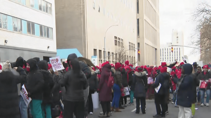 15,000 nurses strike in largest nurse walkout in NYC history