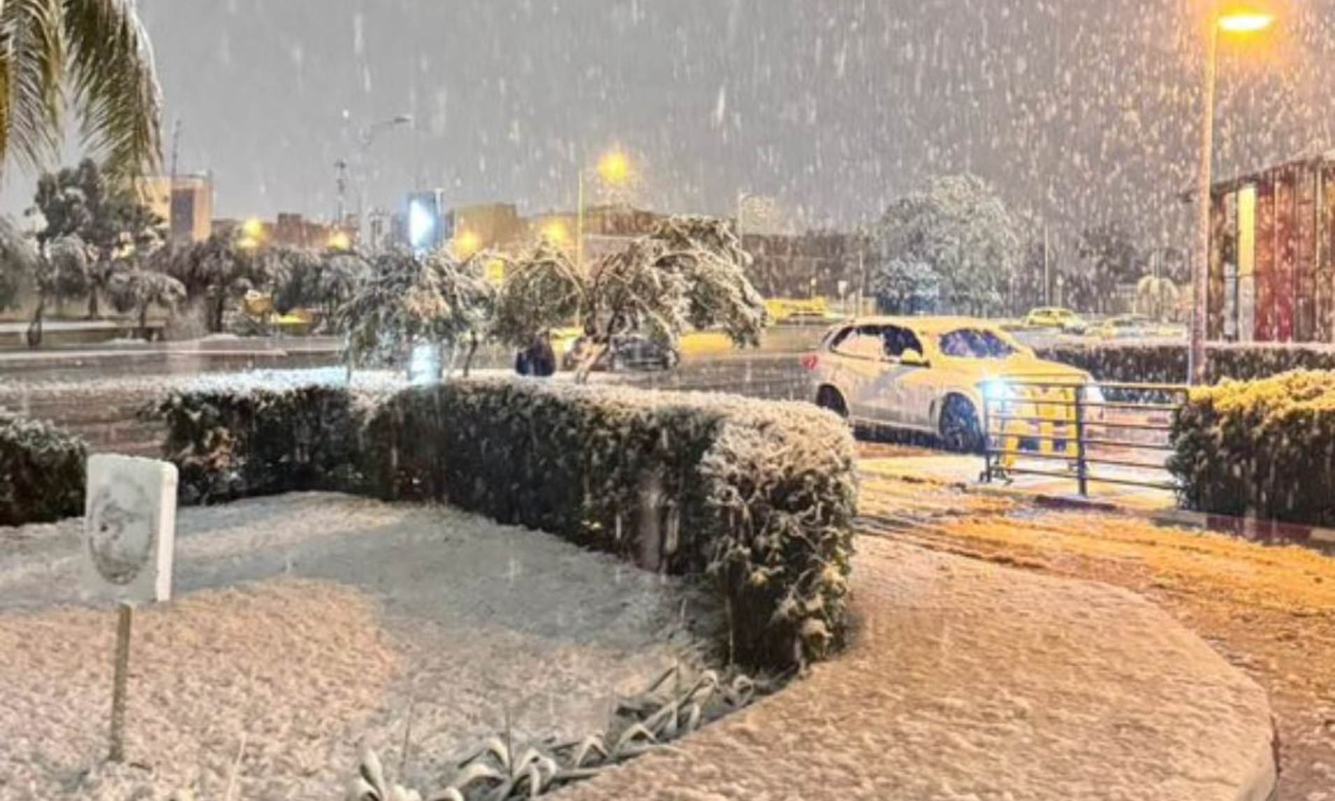 African country sees snow for the first time in 25 years