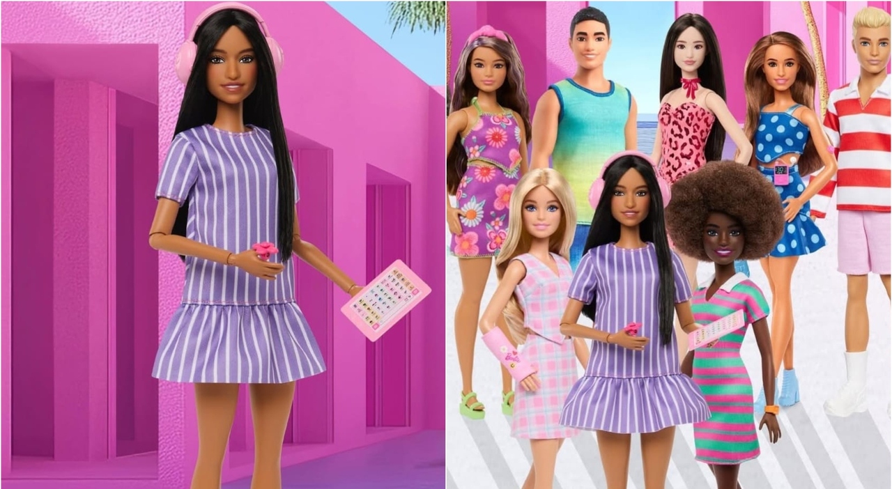 Barbie autistica, arriva il nuovo modello della Mattel: «L'inclusività ...