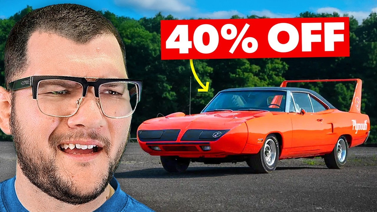 Why old-school cars are suddenly so cheap