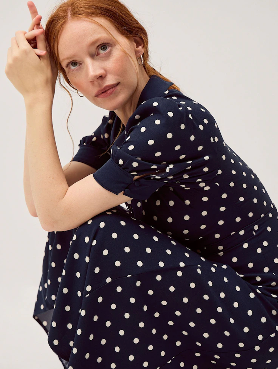 Monsoon’s polka dot 'Kate' dress could be straight from the Princess of ...