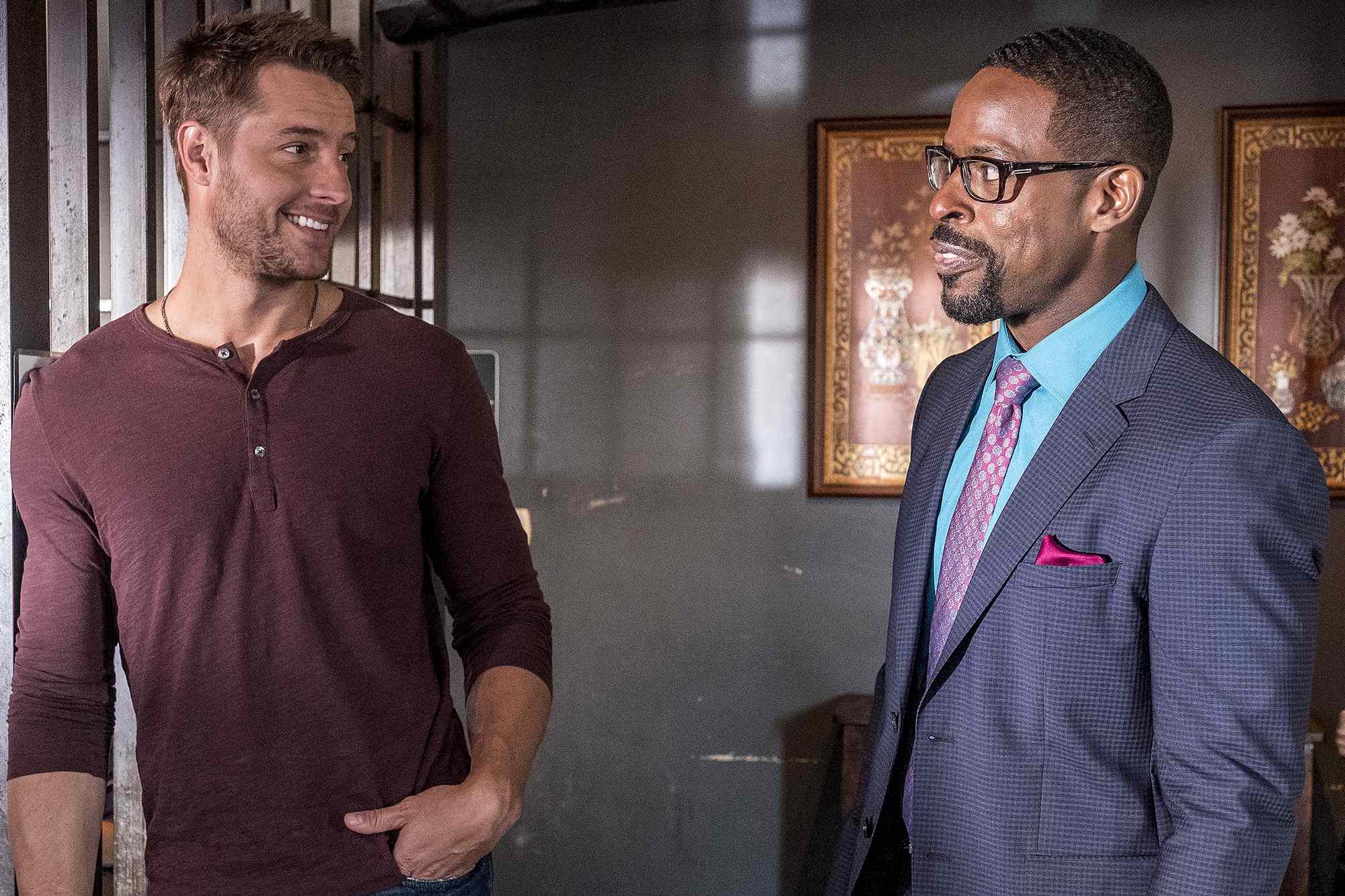 Sterling K Brown and Justin Hartley have sweet “This Is Us” reunion at ...