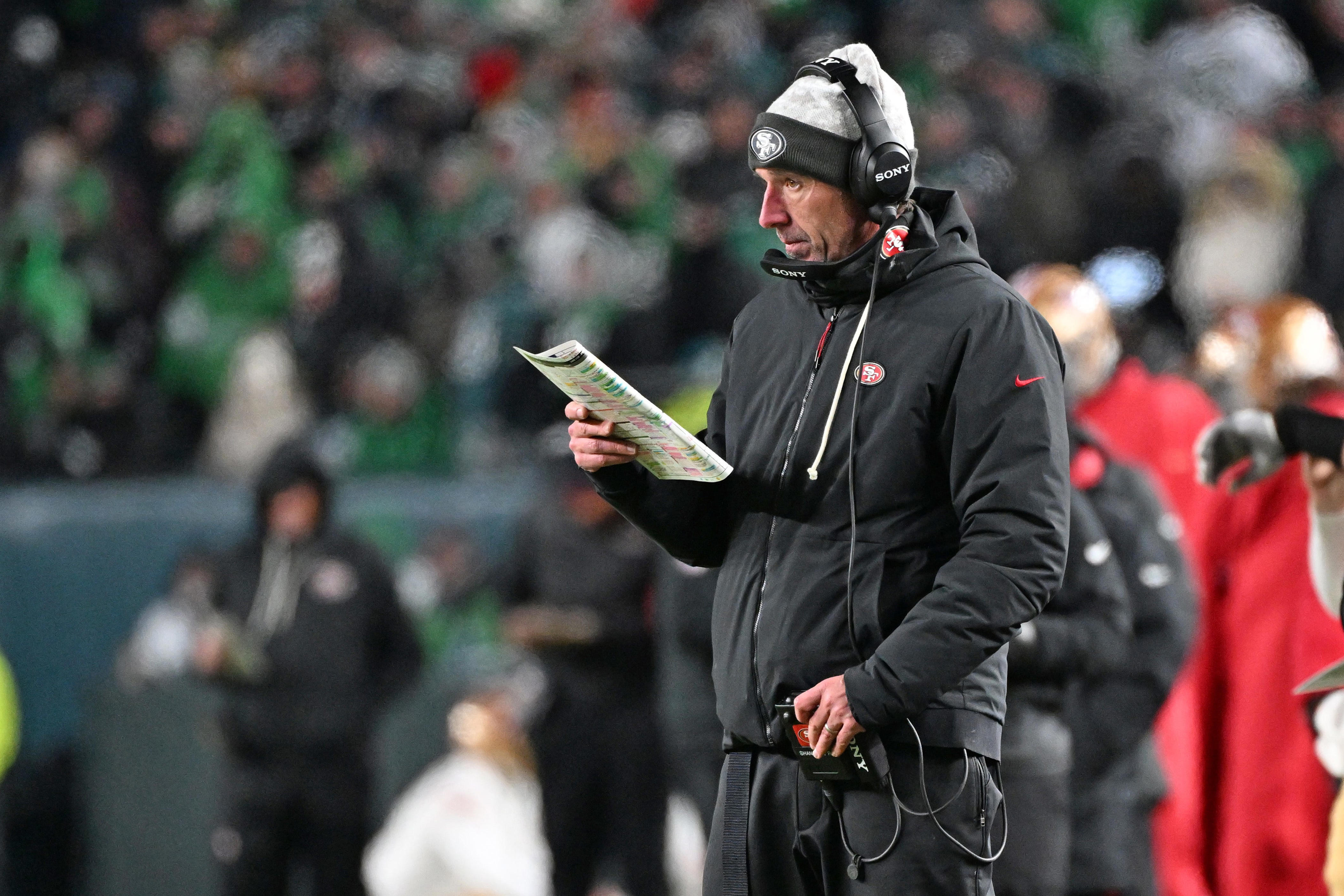 49ers' Kyle Shanahan breaks down TD-scoring trick play vs. Eagles