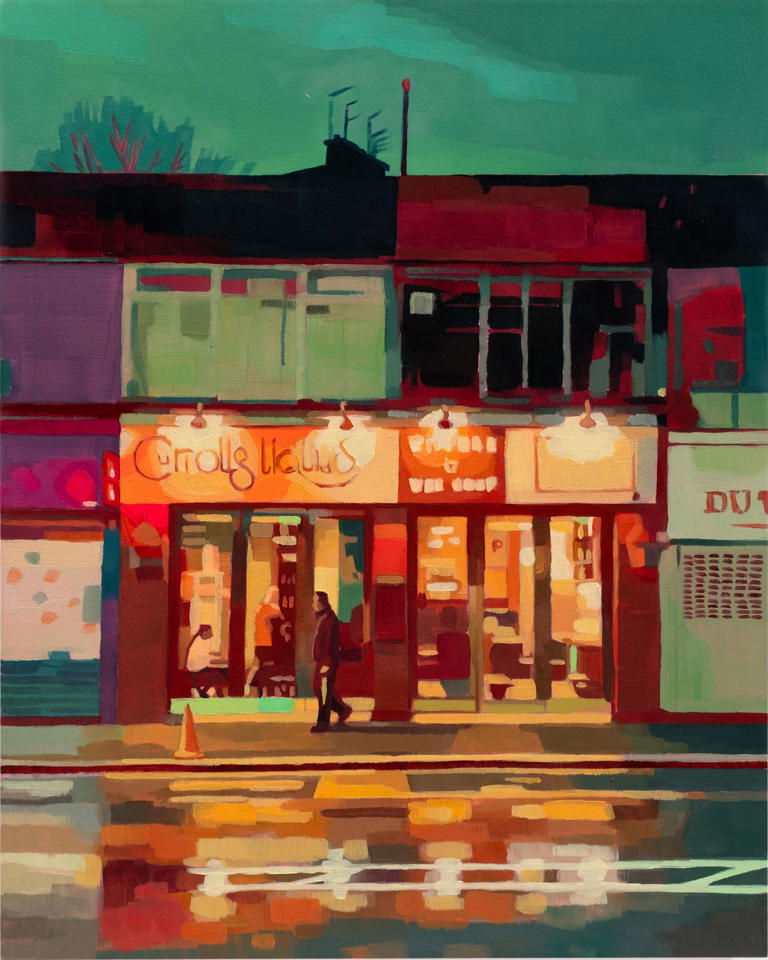 Inside Edinburgh's 'special' teeny tiny painting show at buzzy art gallery