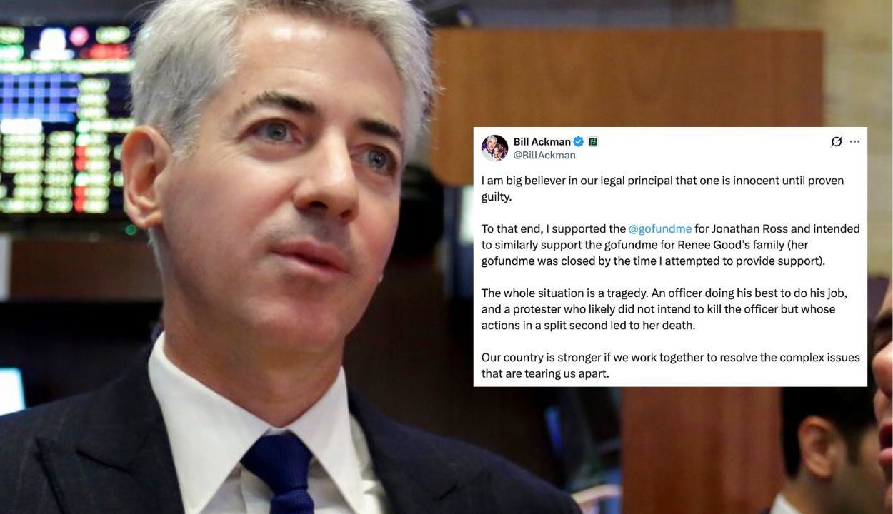Billionaire hedge funder Bill Ackman donates $10K to ICE agent who ...