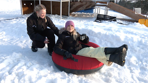 No skills required: Snow tubing is fun, simple and enjoyable for everyone