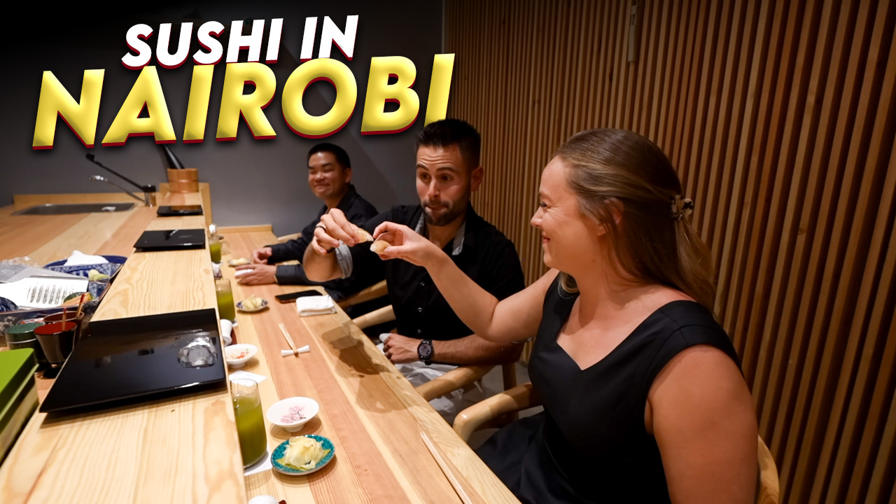The most expensive sushi in Africa: Michelin star quality in Nairobi