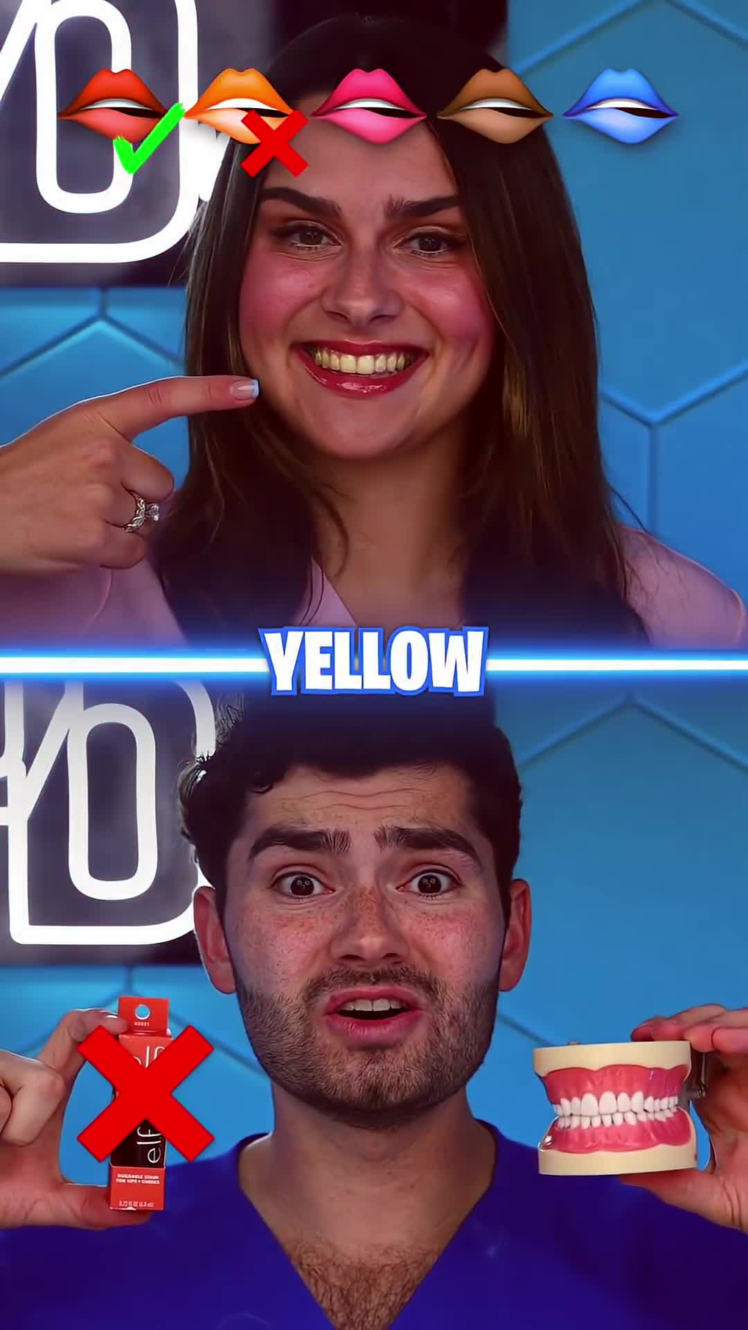 5 levels of lipstick colors?