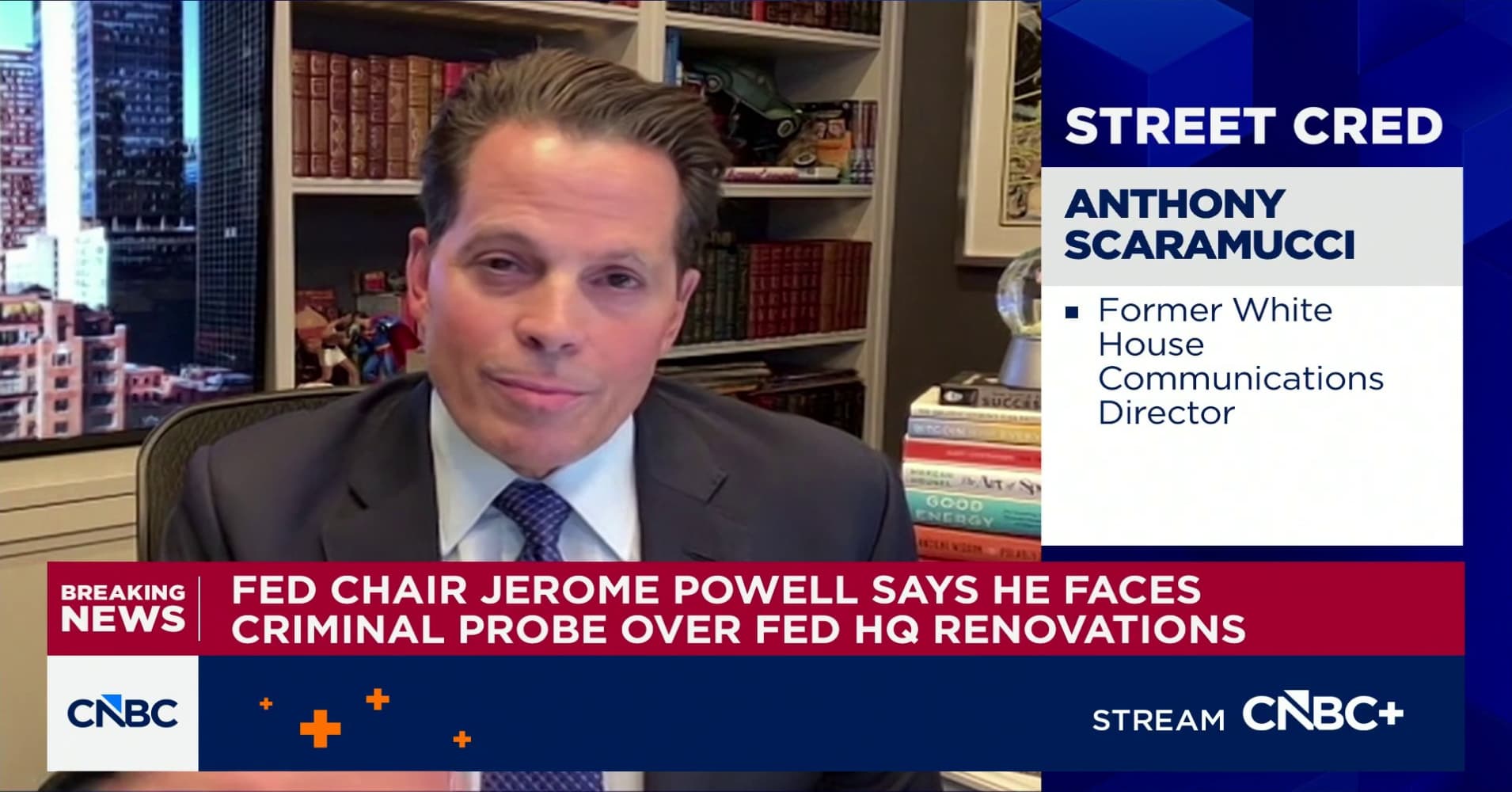 Anthony Scaramucci on DOJ probe into Fed Chair Powell: 'The president ...