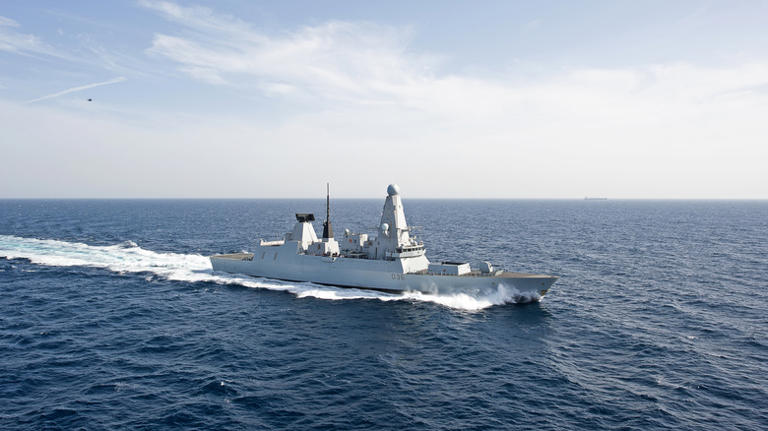Type 45 destroyers are deploying new DragonFire lasers to shoot down drones